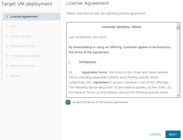 Updating the VMware vCenter server from version 8.0 U1 to 8.0 U2 using ...