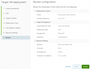 Updating the VMware vCenter server from version 8.0 U1 to 8.0 U2 using ...