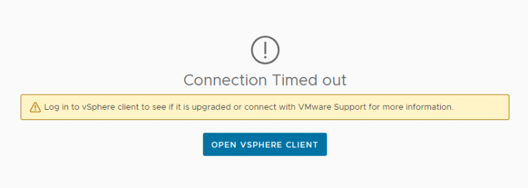 Updating the VMware vCenter server from version 8.0 U1 to 8.0 U2 using ...