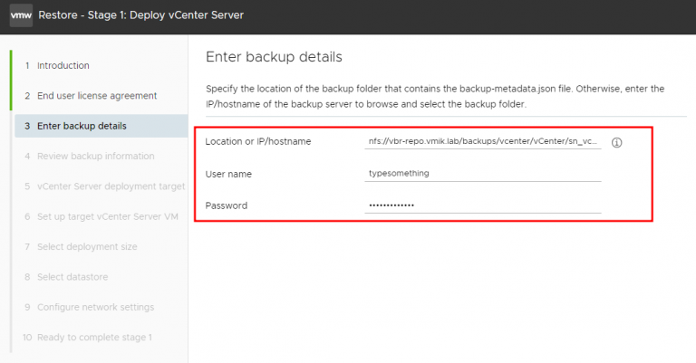Backing up and restoring VMware vCenter Server. Part 1 – Native backup – en.vmik.net