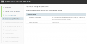 Backing up and restoring VMware vCenter Server. Part 1 – Native backup – en.vmik.net