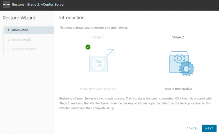 Backing up and restoring VMware vCenter Server. Part 1 – Native backup – en.vmik.net