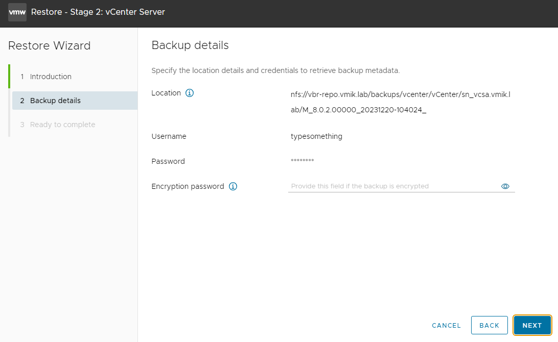 Backing up and restoring VMware vCenter Server. Part 1 – Native backup – en.vmik.net