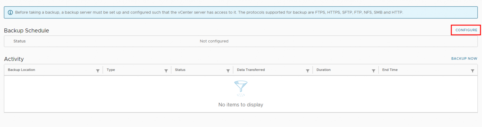 Backing up and restoring VMware vCenter Server. Part 1 – Native backup – en.vmik.net