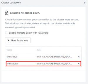 Using SSH key-based authentication and Lockdown mode in Nutanix clusters – en.vmik.net