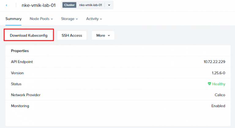 Deploying Kubernetes Clusters Using Nutanix Kubernetes Engine On Nutanix Community Edition En