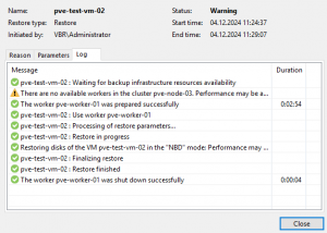 Backing up Proxmox Virtual Environment (PVE) using Veeam Backup and Replication – en.vmik.net