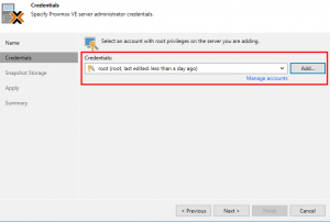 Backing up Proxmox Virtual Environment (PVE) using Veeam Backup and Replication – en.vmik.net